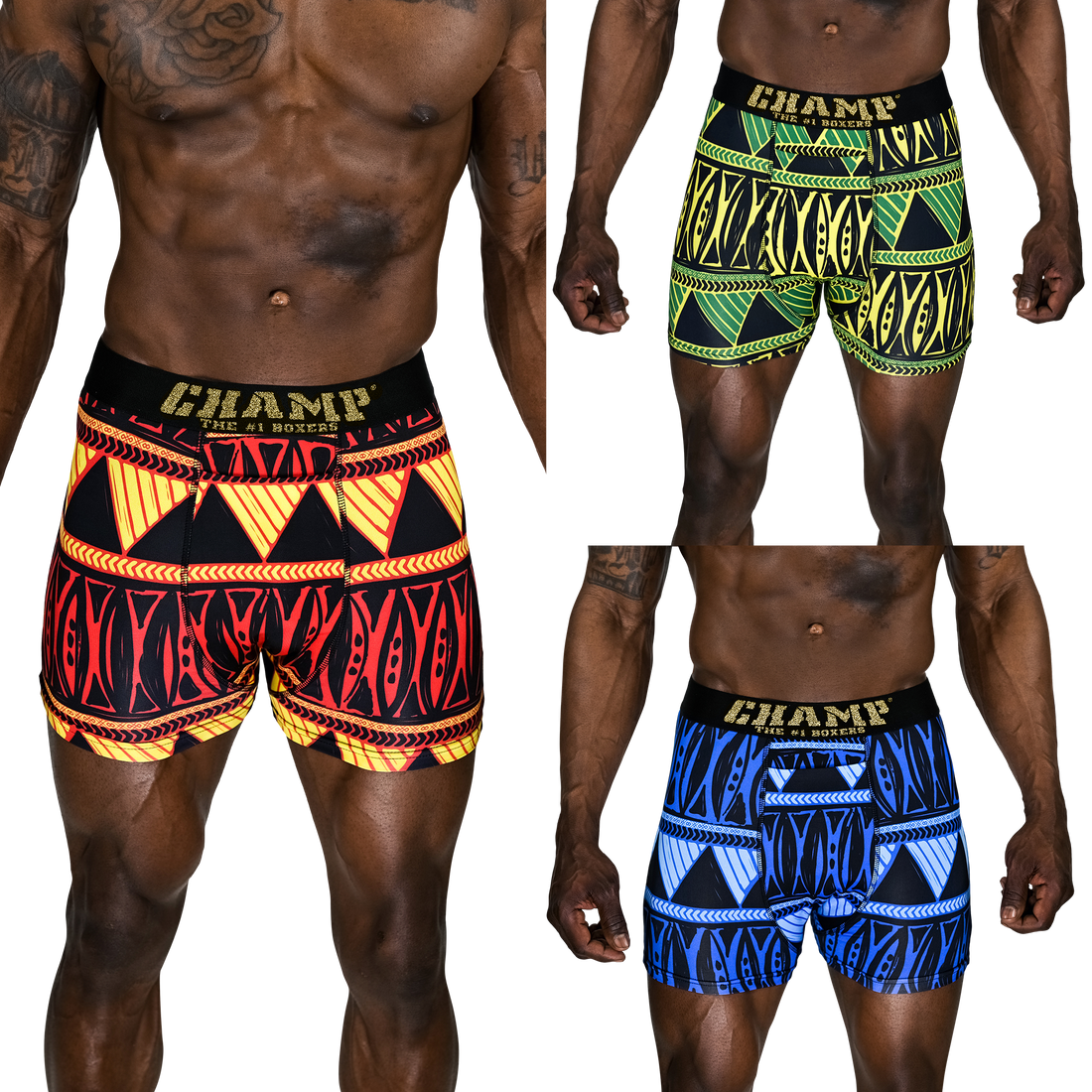 Zulu Edition - Men's Boxer Briefs Premium Drip Underwear – Champ The #1 ...